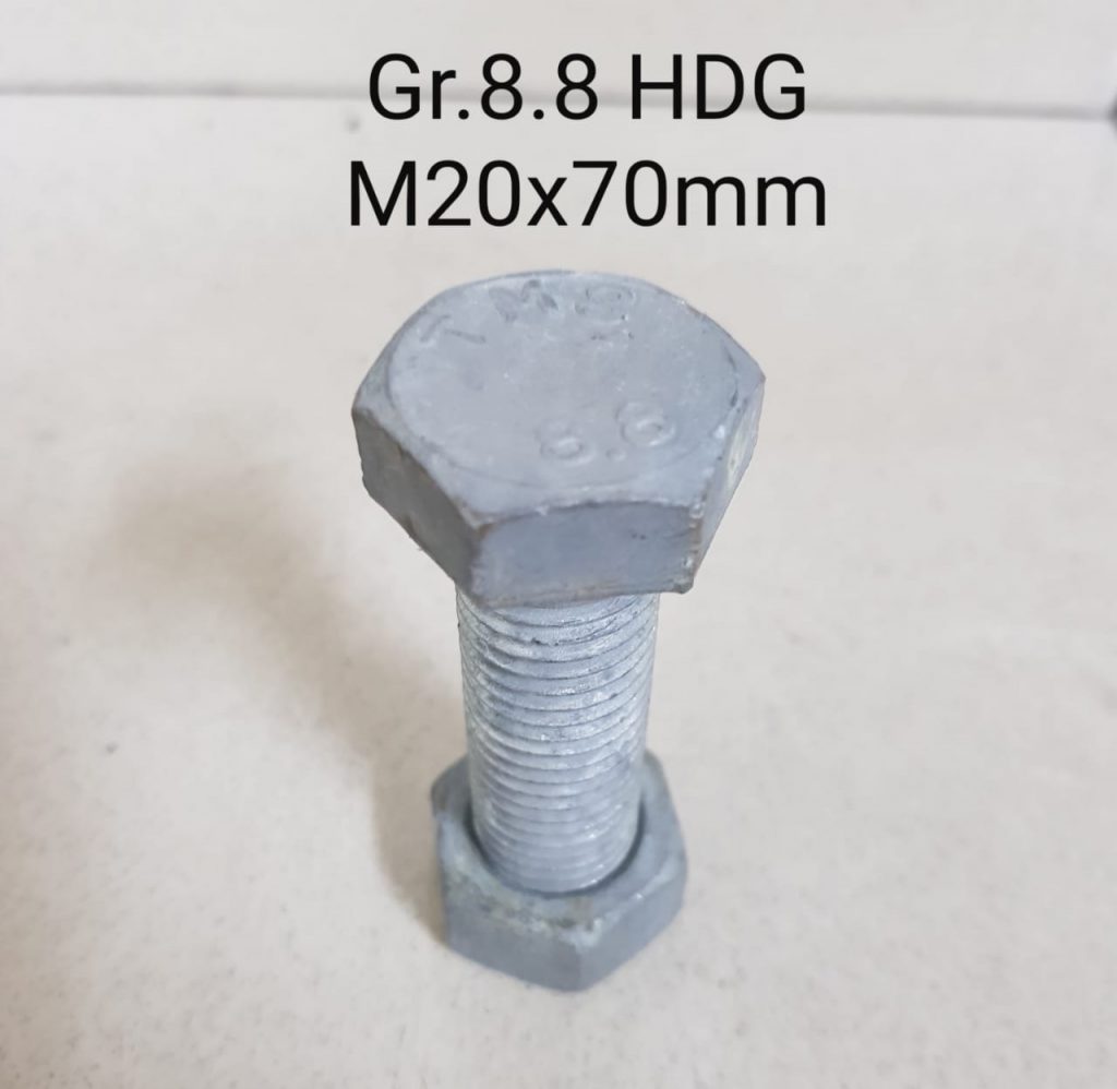 Jual Baut 8.8 hot dip galvanized | Angkur-Anchor Bolt-Stud Bolt-Mur Baut